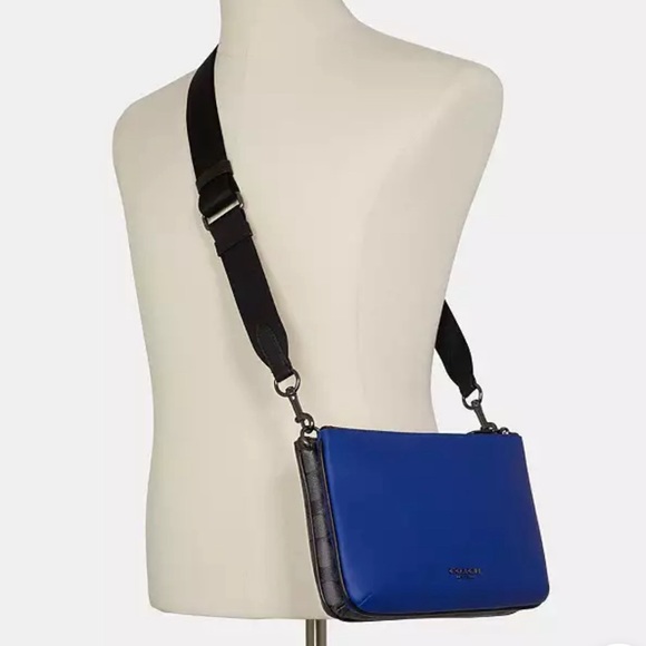 Coach | Bags | Coach Everett Crossbody In Colorblock Signature Canvas ...